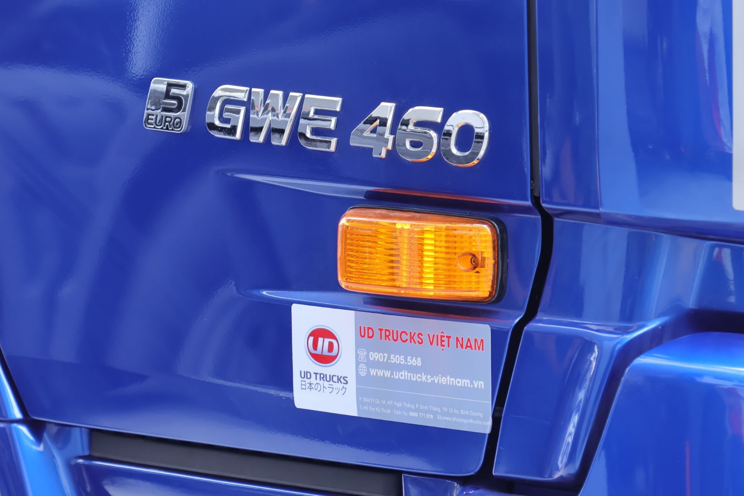 BÀN GIAO XE ĐẦU KÉO UD TRUCKS GWE 460 HP